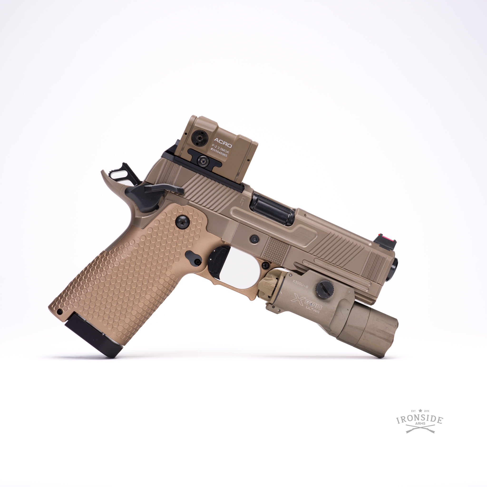 Vanta 9K FDE Threaded Pistol | Fowler Industries 9mm