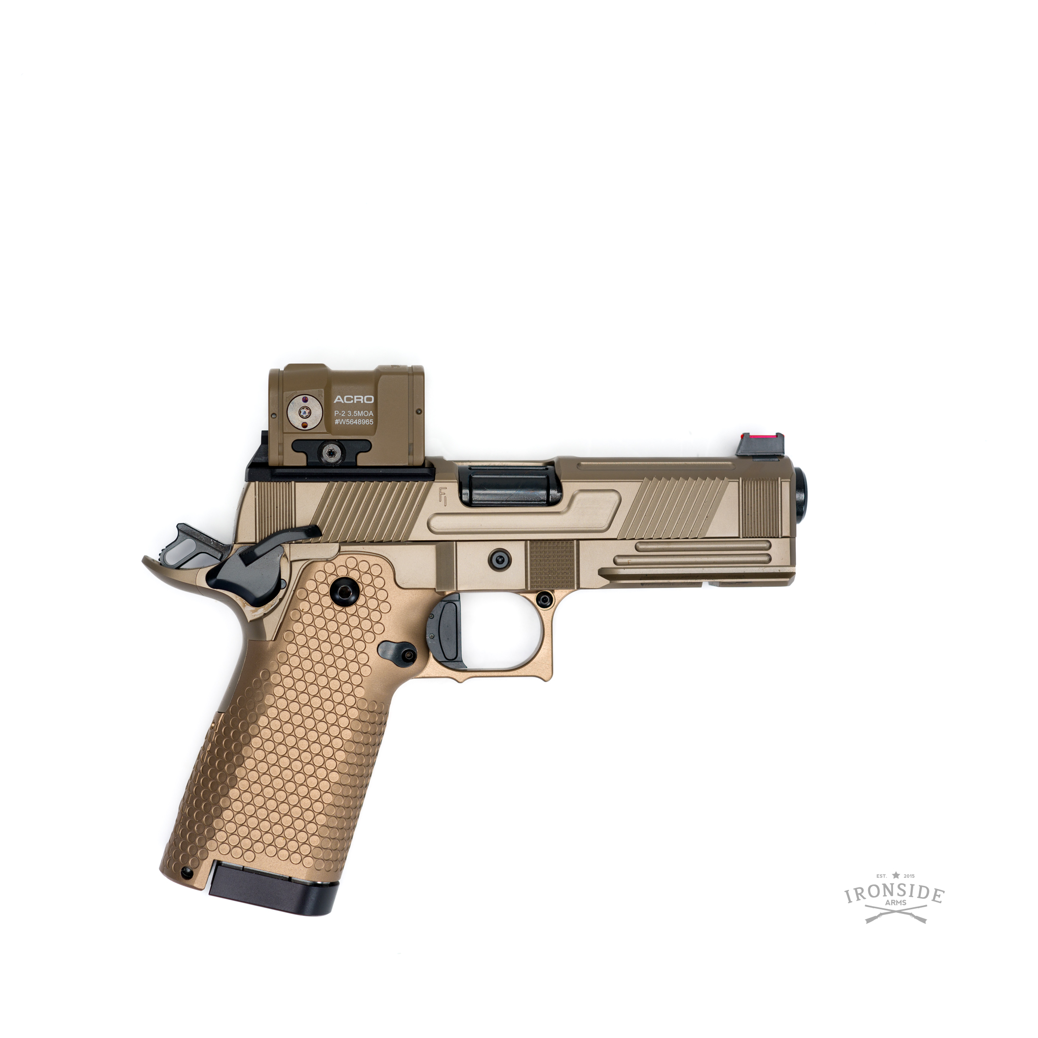 Fowler Industries Vanta 9 Ported 9mm Pistol - FDE PVD Finish